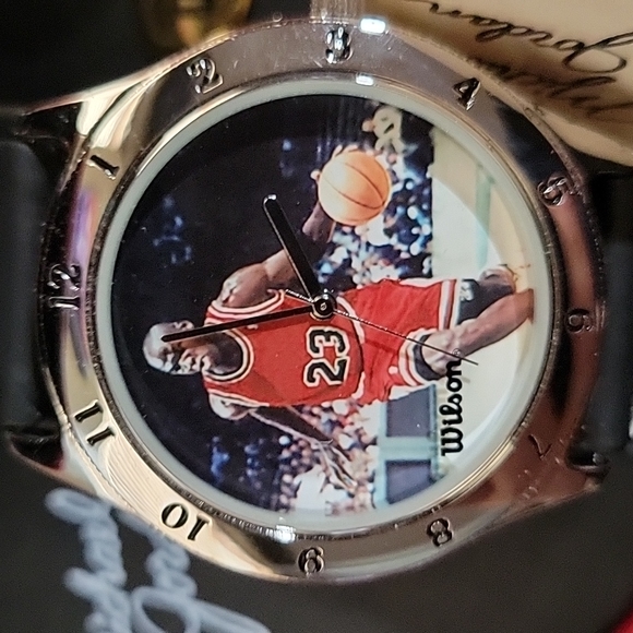 Wilson | Accessories | Vintage Michael Jordan Wilson Uniform Watch ...